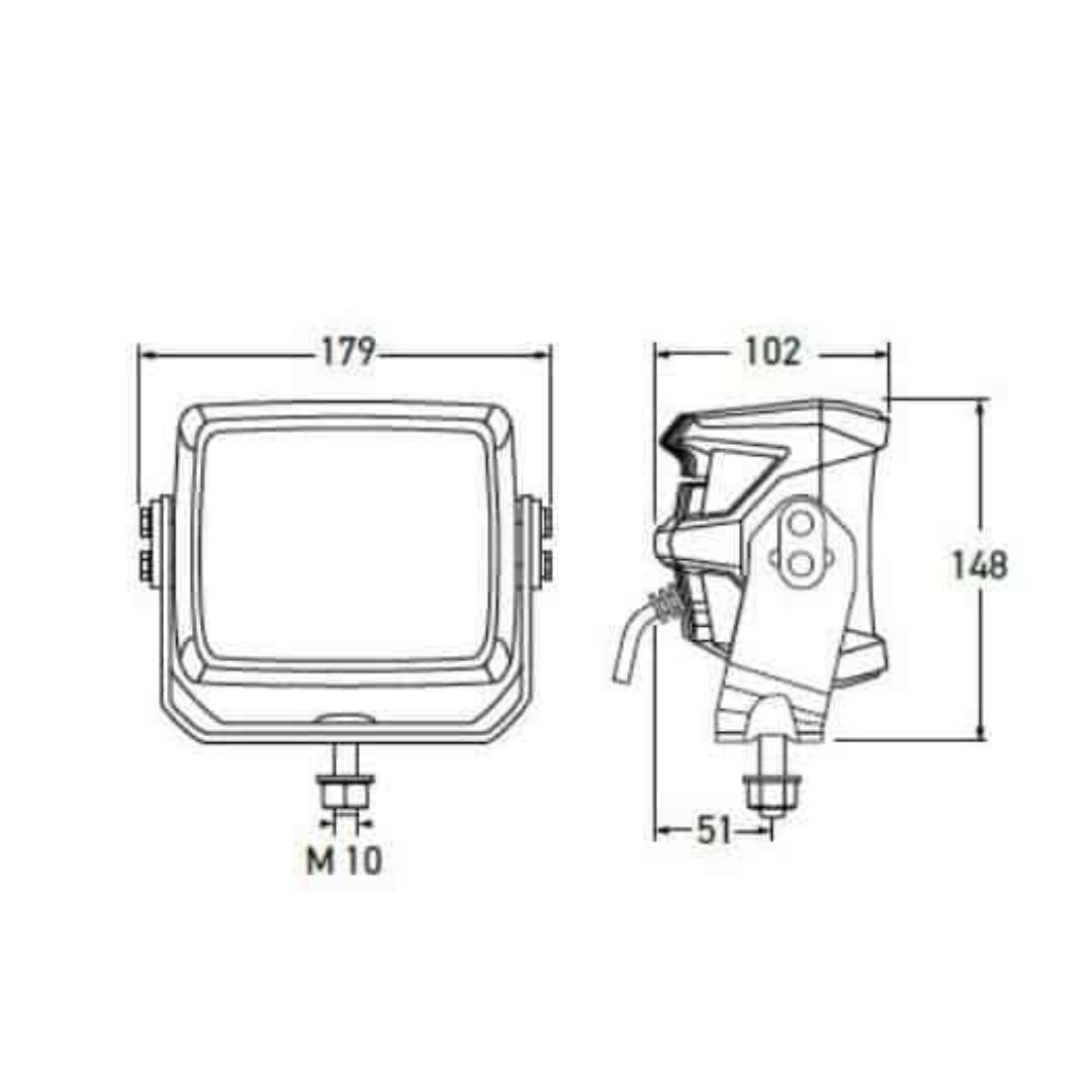 Hella RokLUME 380 N LED Driving Light — Alpha Accessories (Pty) Ltd