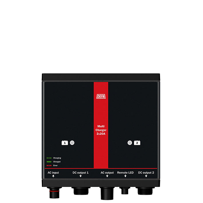 DEFA MultiCharger 20A x2 12V 24 — Alpha Accessories (Pty) Ltd