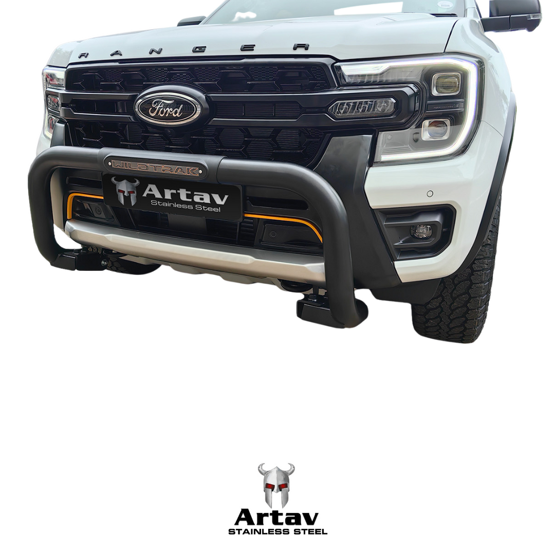 Artav | Ford Ranger Next Gen Wildtrak X Black PDC Nudge Bar — Alpha ...