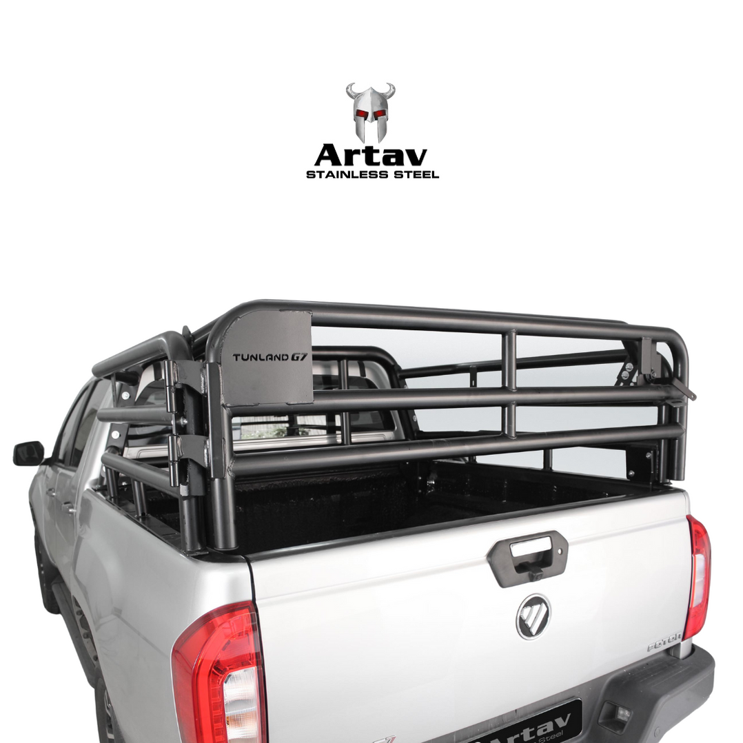 Artav | Foton Tunland Double Cab Cattle Rails — Alpha Accessories (Pty) Ltd