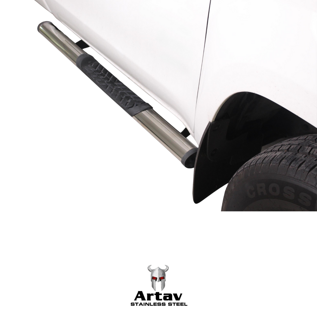 Artav | Foton Tunland G7 Single Cab Stainless Steel Side Steps — Alpha ...