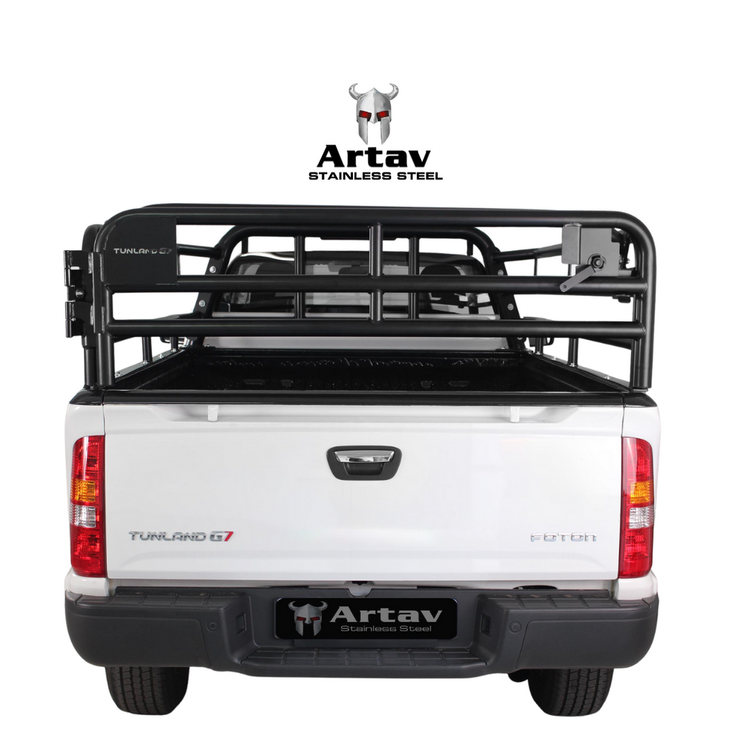 Artav | Foton Tunland Single Cab Cattle Rails — Alpha Accessories (Pty) Ltd