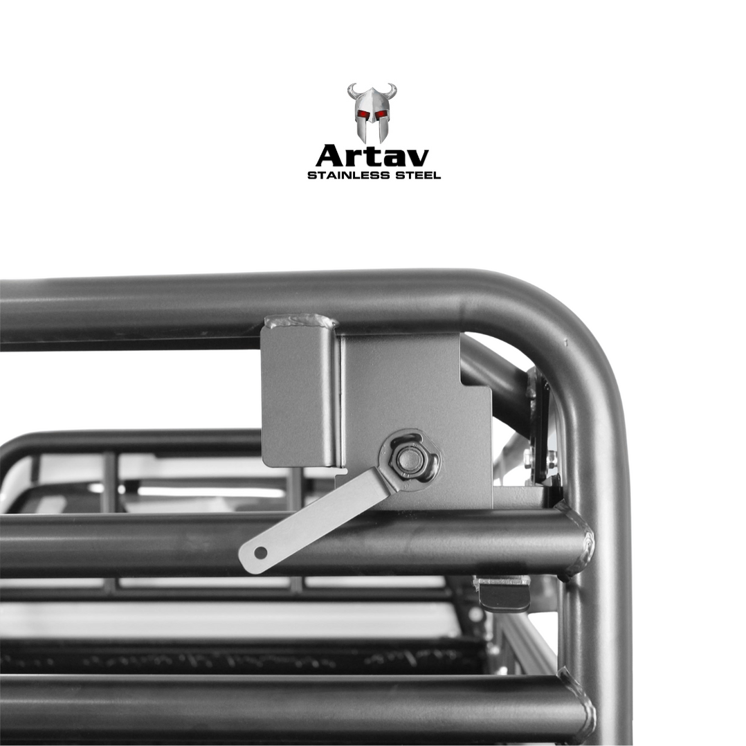 Artav | Foton Tunland Single Cab Cattle Rails — Alpha Accessories (Pty) Ltd