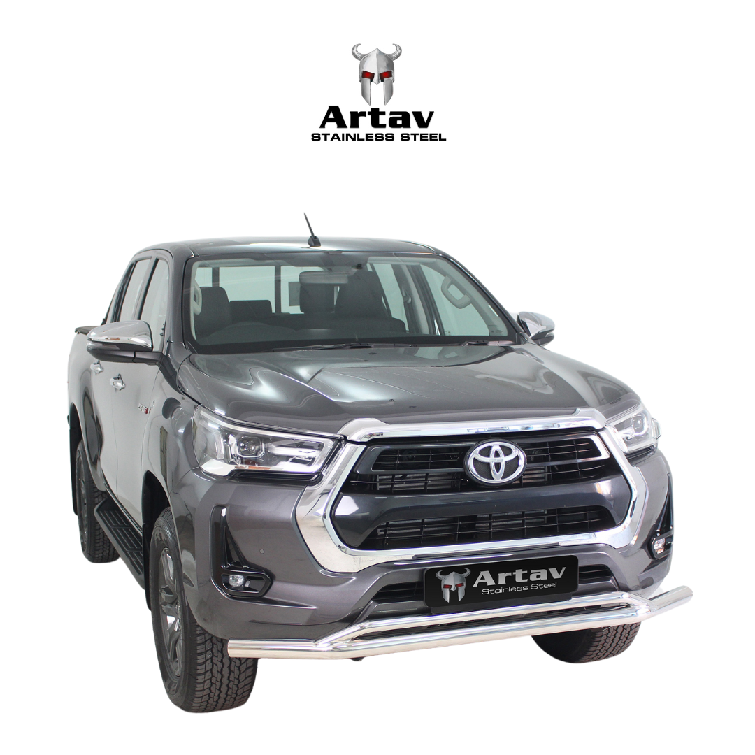 Artav | Toyota Hilux Stainless Steel Front Styling Bar — Alpha ...