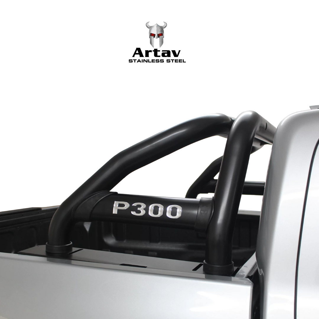 Artav | GWM P300 Sports Bar Double Cab Black (6 Bend Design) — Alpha ...