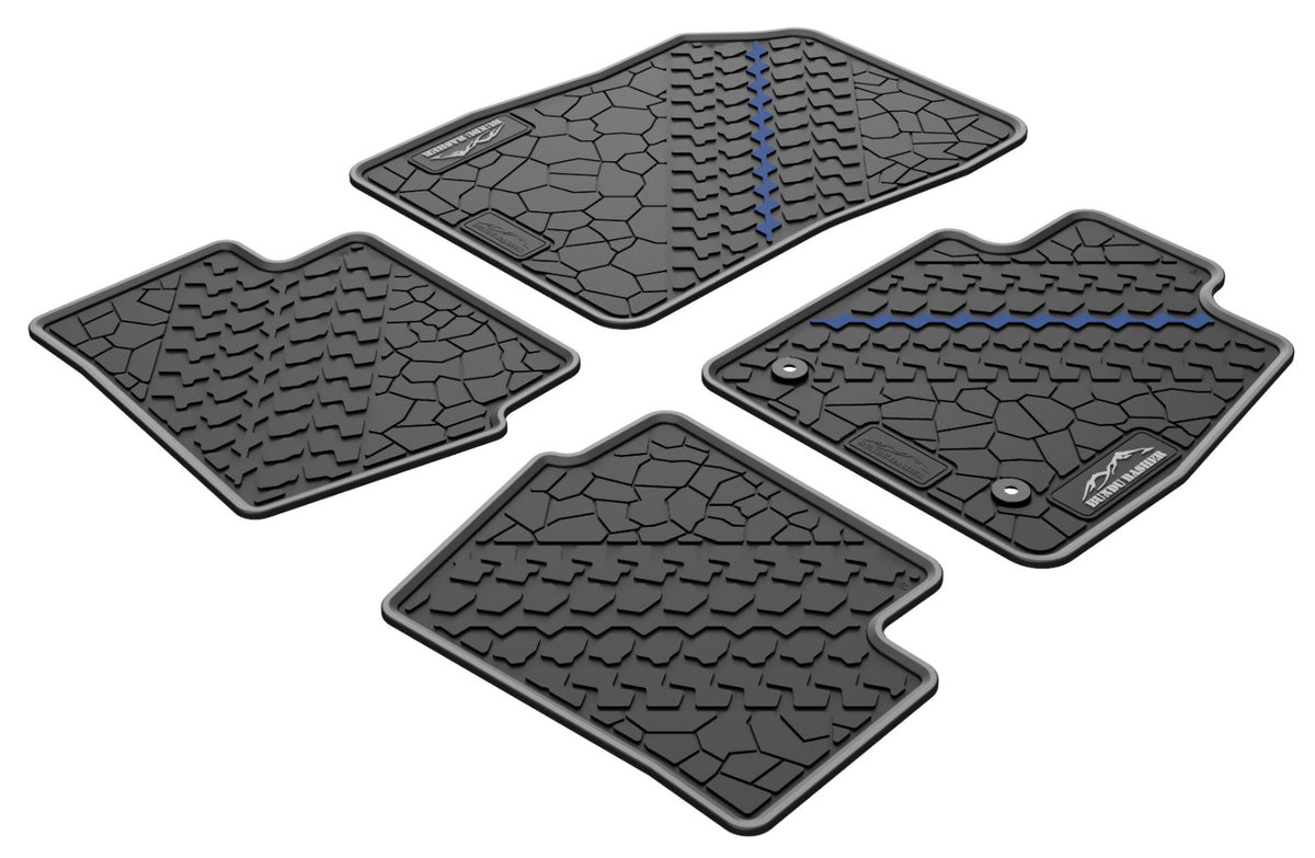 Ford Puma Bundu Basher Interior Rubber Mats — Alpha Accessories (Pty) Ltd