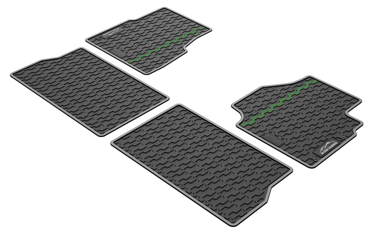 Land Rover Defender 110 Bundu Basher Interior Rubber Mats (Pre 2018 ...