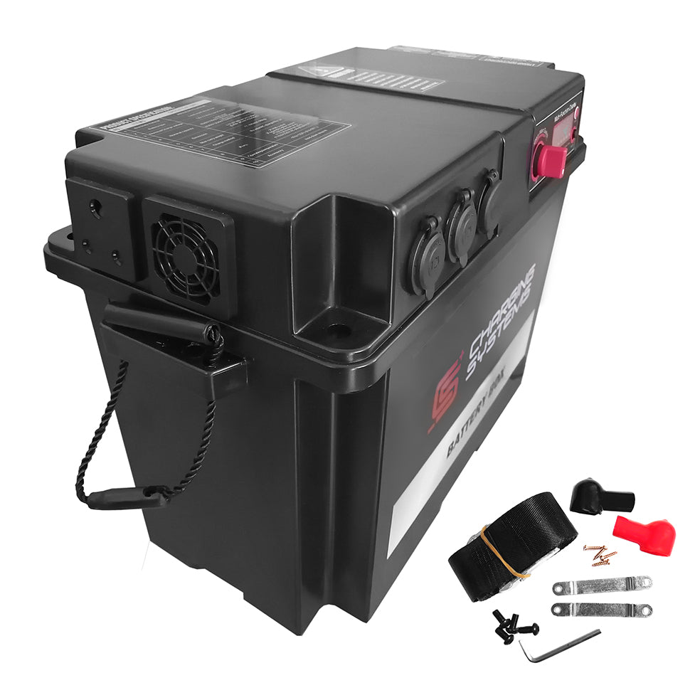 DC Battery Box with 1000W Inverter & VSR50A Isolator — Alpha ...