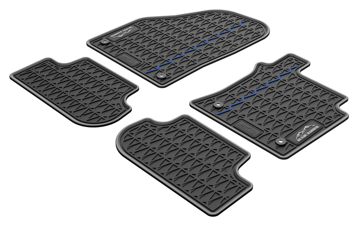 VW T-ROC Bundu Basher Interior Rubber Mats — Alpha Accessories (Pty) Ltd