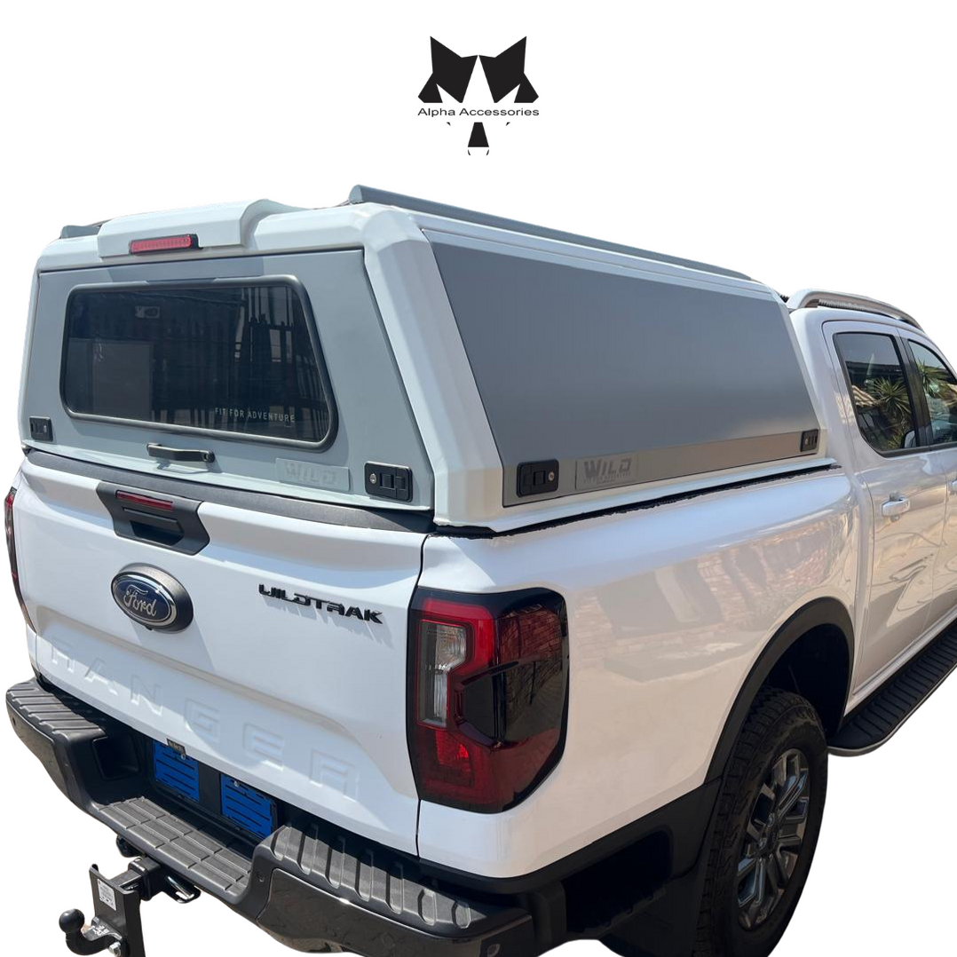 Ford Ranger Next Gen | Wild Aluminium Canopies — Alpha Accessories (Pty) Ltd