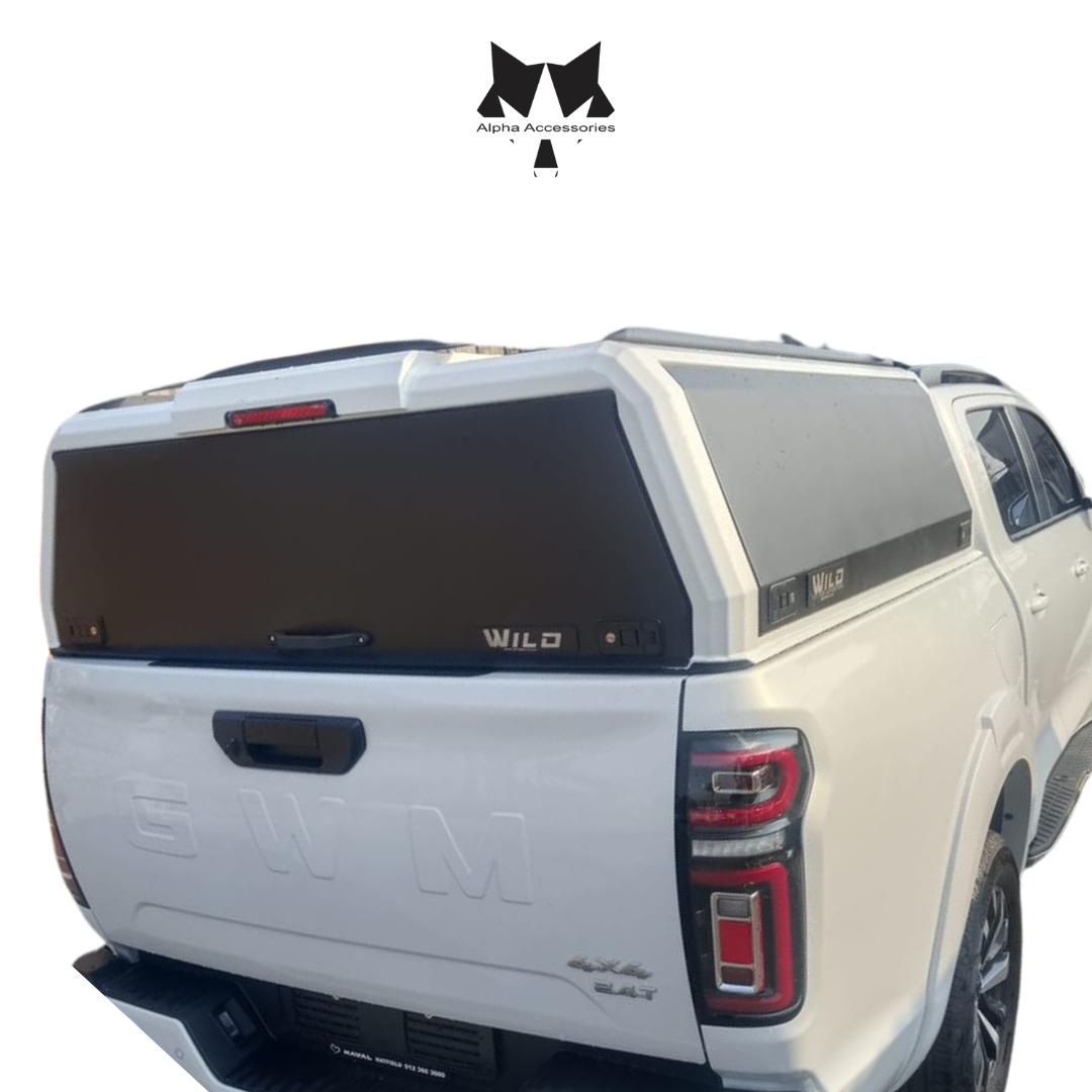 GWM P300 | Wild Aluminium Canopy — Alpha Accessories (Pty) Ltd
