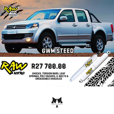 Raw4x4 | GWM Steed 5 2003 - 2012 Suspension Upgrade — Alpha Accessories ...