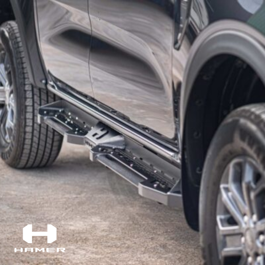 Hamer | Ford Ranger Next Gen Shadow Series Side Steps (2023+) — Alpha ...