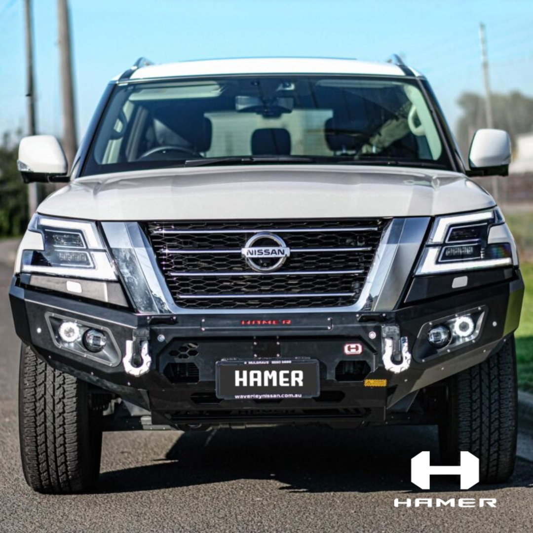 Hamer | Nissan Patrol King Series Front Bumper (2020+) — Alpha ...