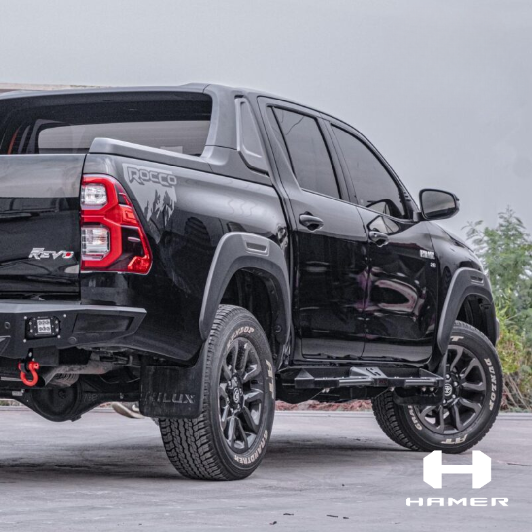 Hamer | Toyota Hilux Shadow Series Side Steps (2015+) — Alpha ...