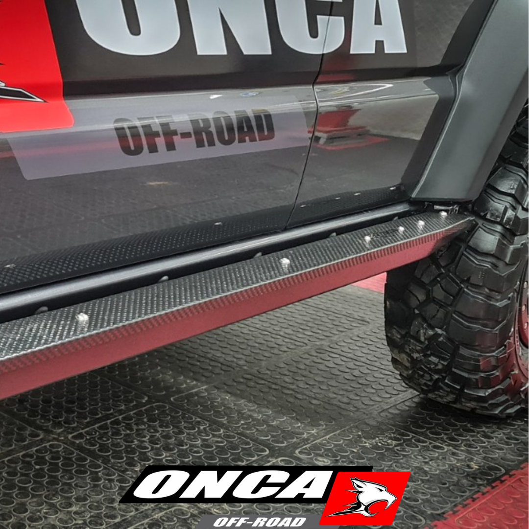ONCA | Heavy-Duty Side Steps – Suzuki Jimny — Alpha Accessories (Pty) Ltd