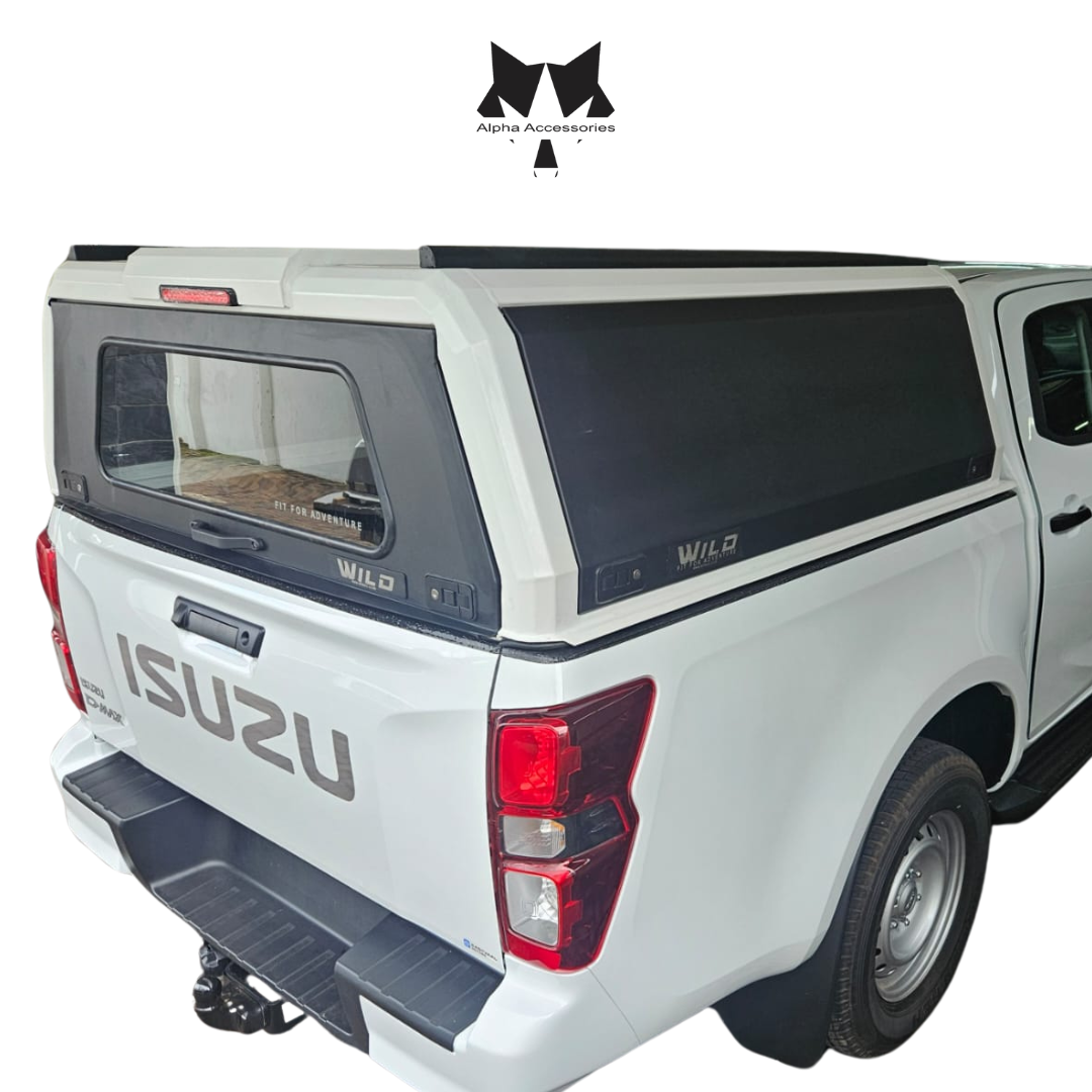 Isuzu Dmax | Wild Aluminium Canopy — Alpha Accessories (Pty) Ltd