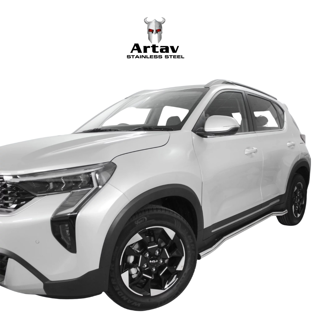 Artav | KIA Sonet Side Bars Stainless (Set) — Alpha Accessories (Pty) Ltd