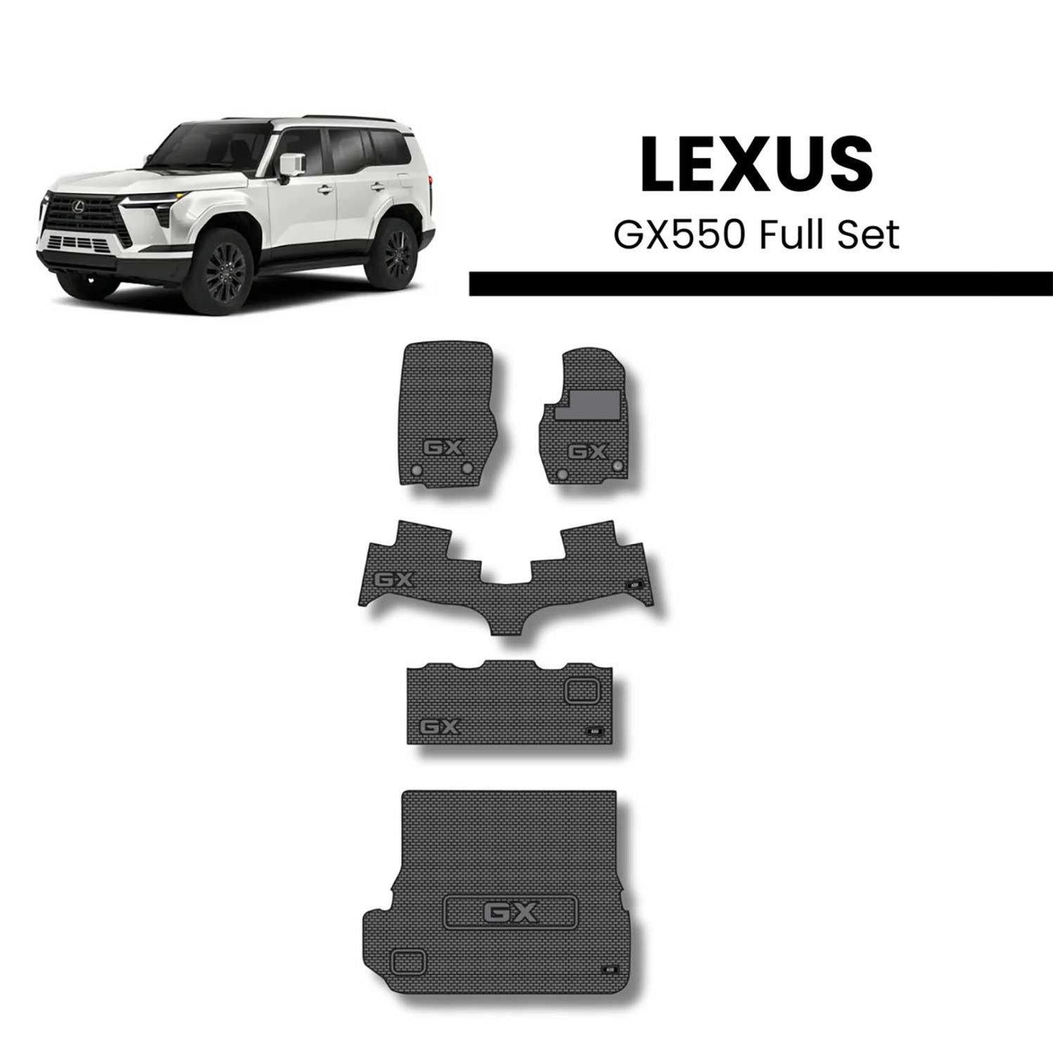 Lexus GX550 Full Set - Set 2 - Premium + — Alpha Accessories (Pty) Ltd