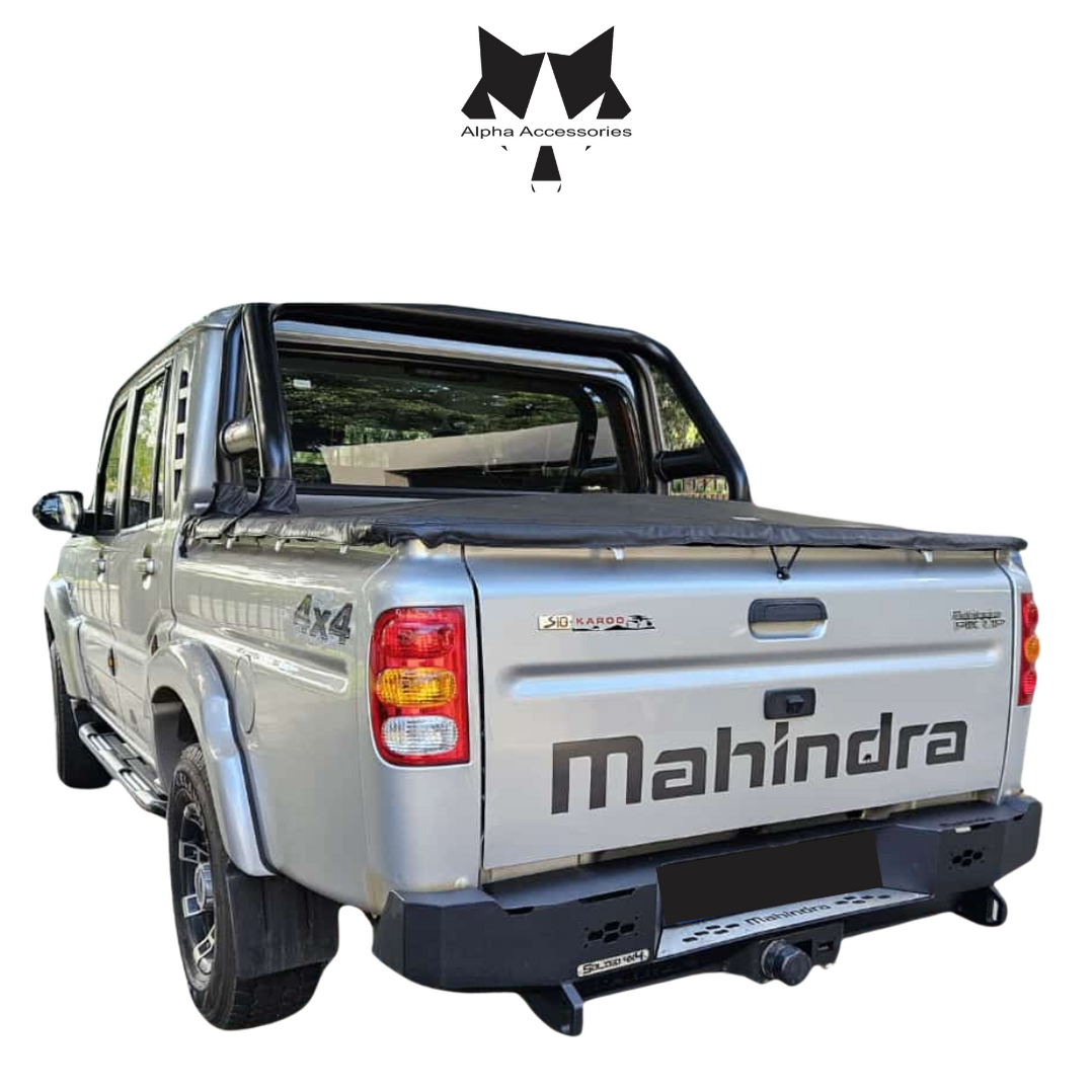 Solied | Mahindra Pik Up Rear Bumper Replacement — Alpha Accessories ...