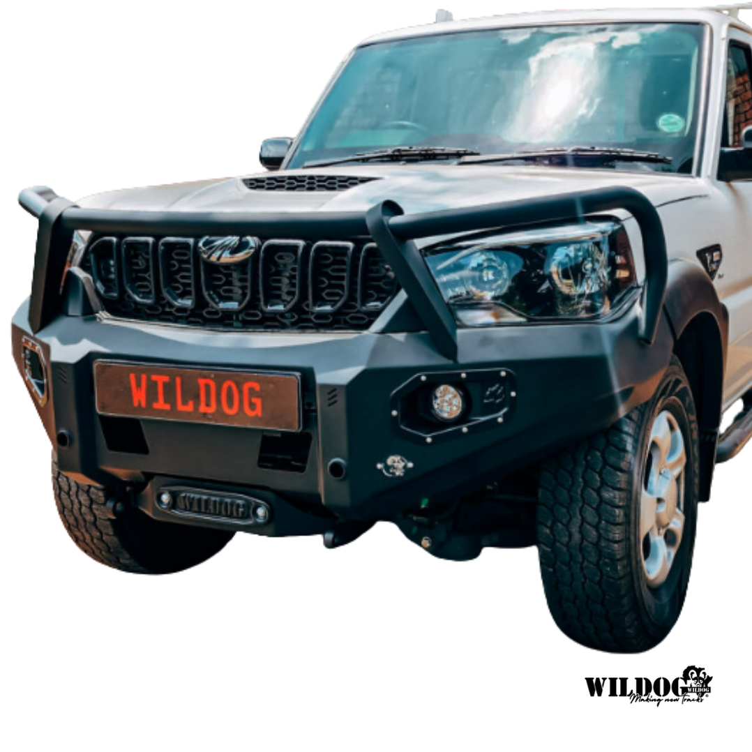 Wildog | Mahindra Hunter Front Replacement Bumper - No Nudge — Alpha ...