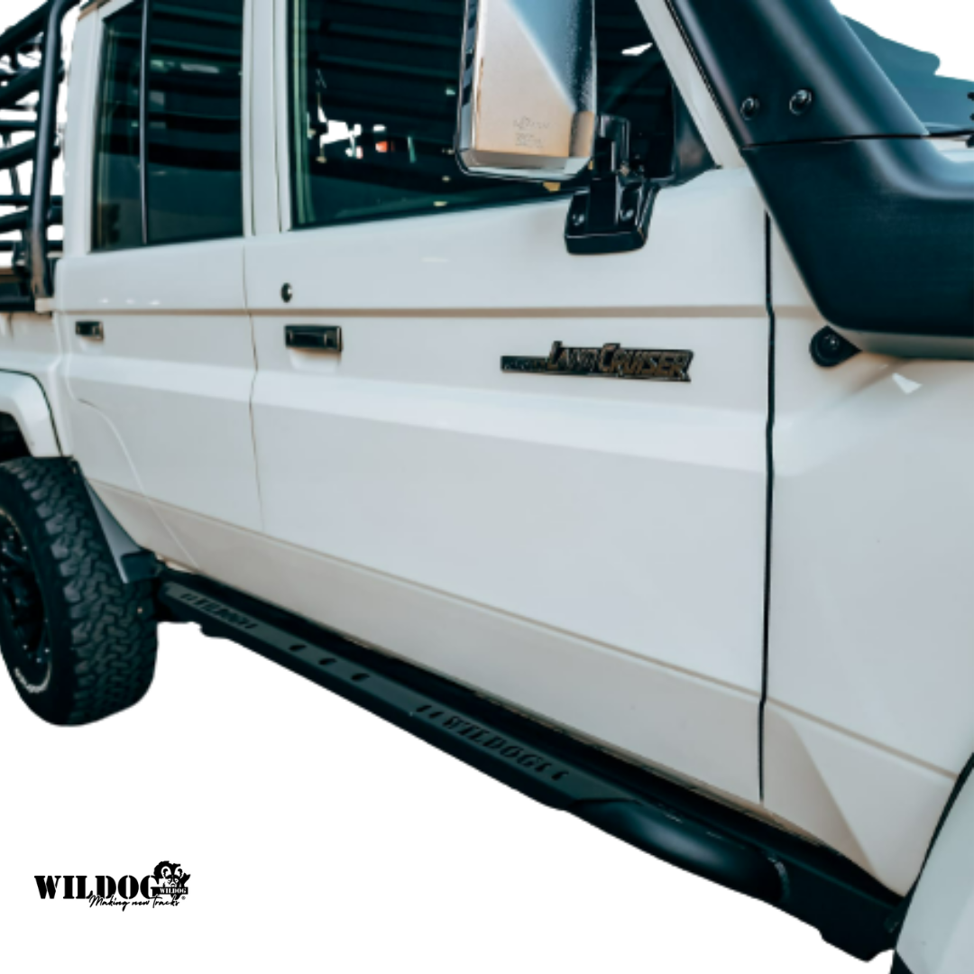 Wildog | Land Cruiser 2024+ Rock Sliders — Alpha Accessories (Pty) Ltd