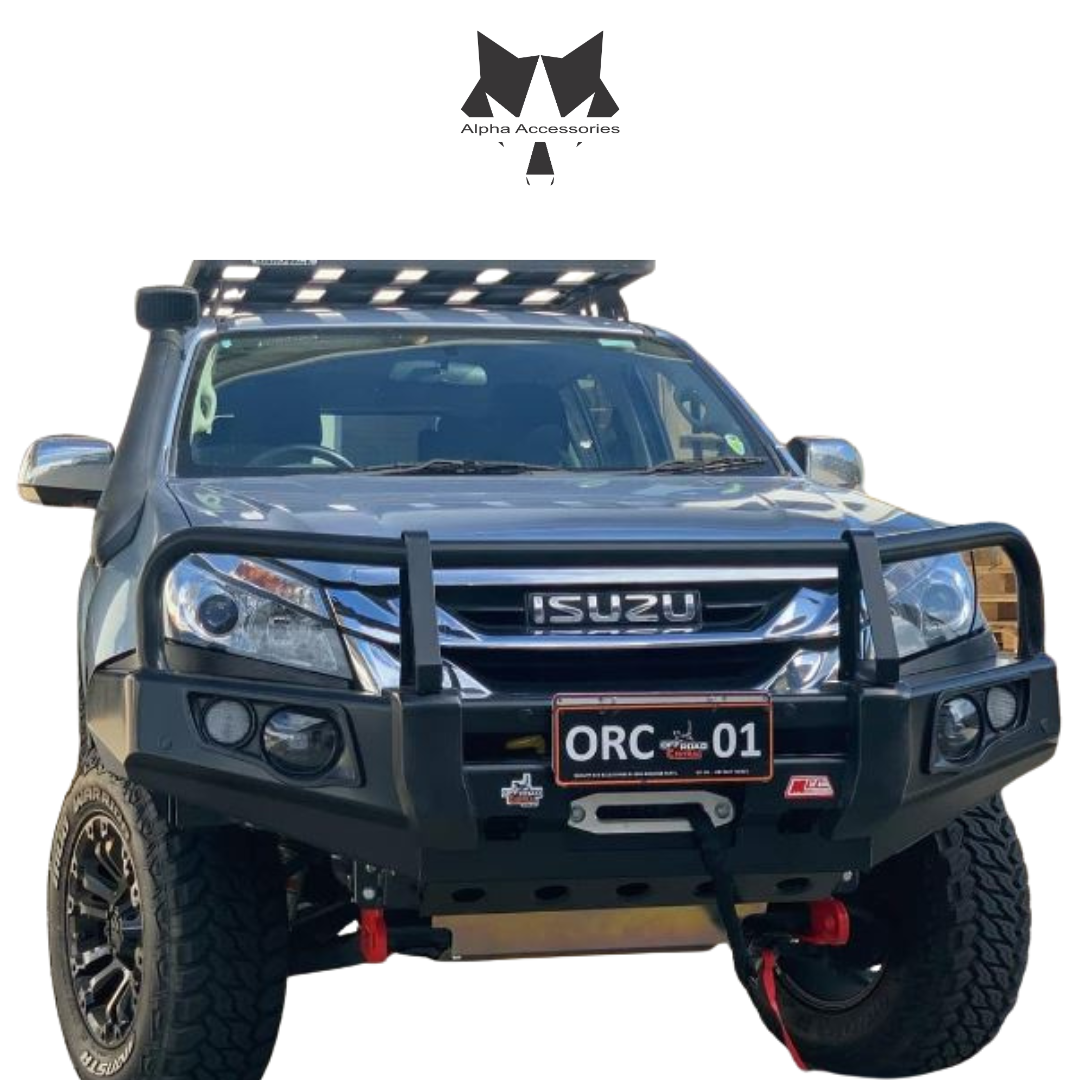 Runva | Isuzu RT50 2013–2016 Post Type Front Bumper Replacement Bullba ...