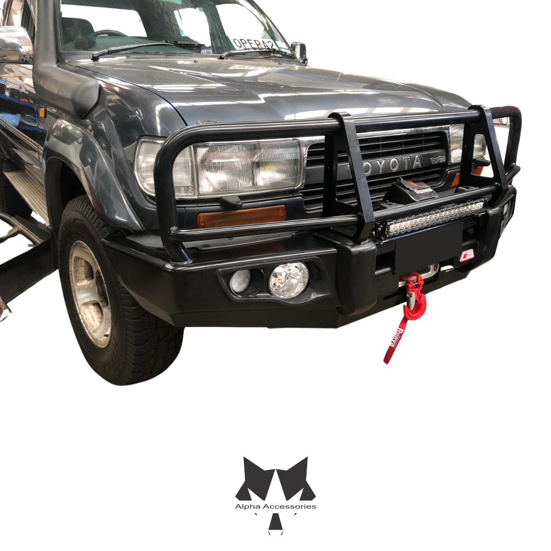 Runva | Toyota Landcruiser 80 Series Post Type Front Bumper Replacemen ...