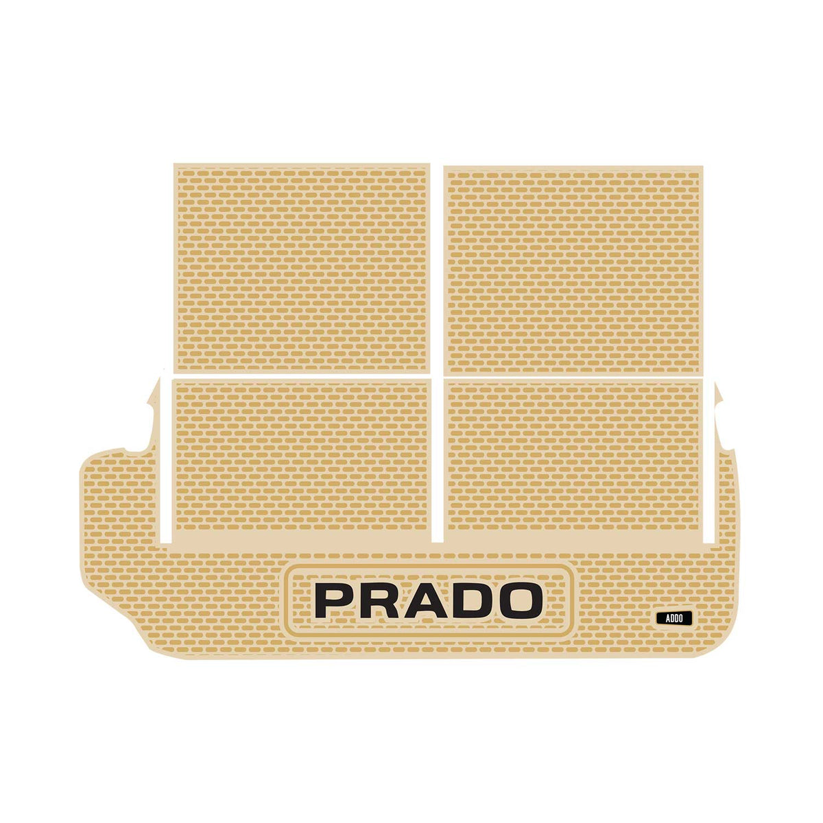 Toyota Land Cruiser Prado 250 Split Boot Mat - Electric 3rd Row Seats ...