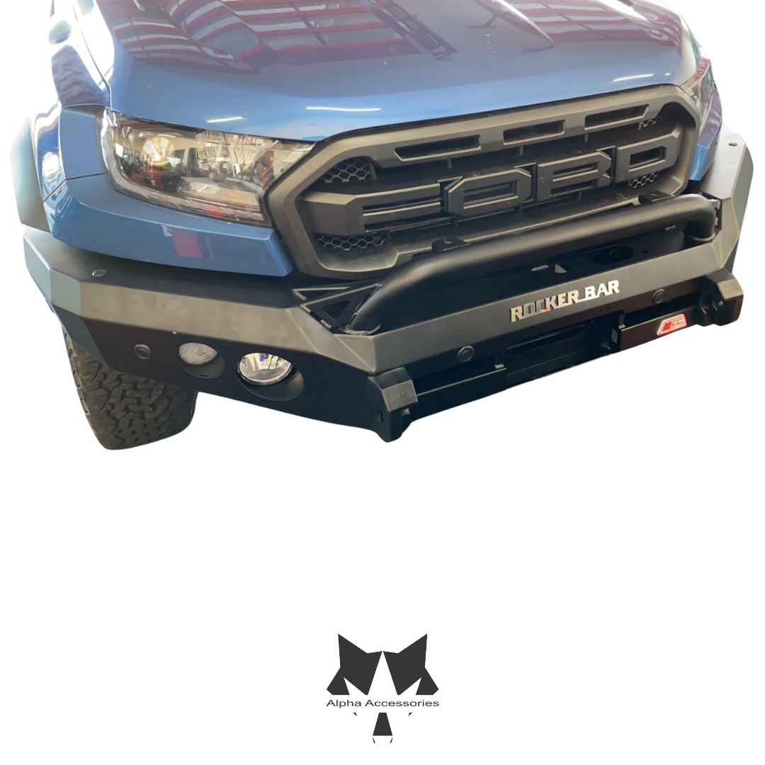 Runva | Ford Raptor 2019–2023 Rocker Bar Front Low Loop Bumper Replace ...