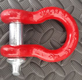 SHACKLE – BOW SHACKLE RED 4T 3/4 — Alpha Accessories (Pty) Ltd
