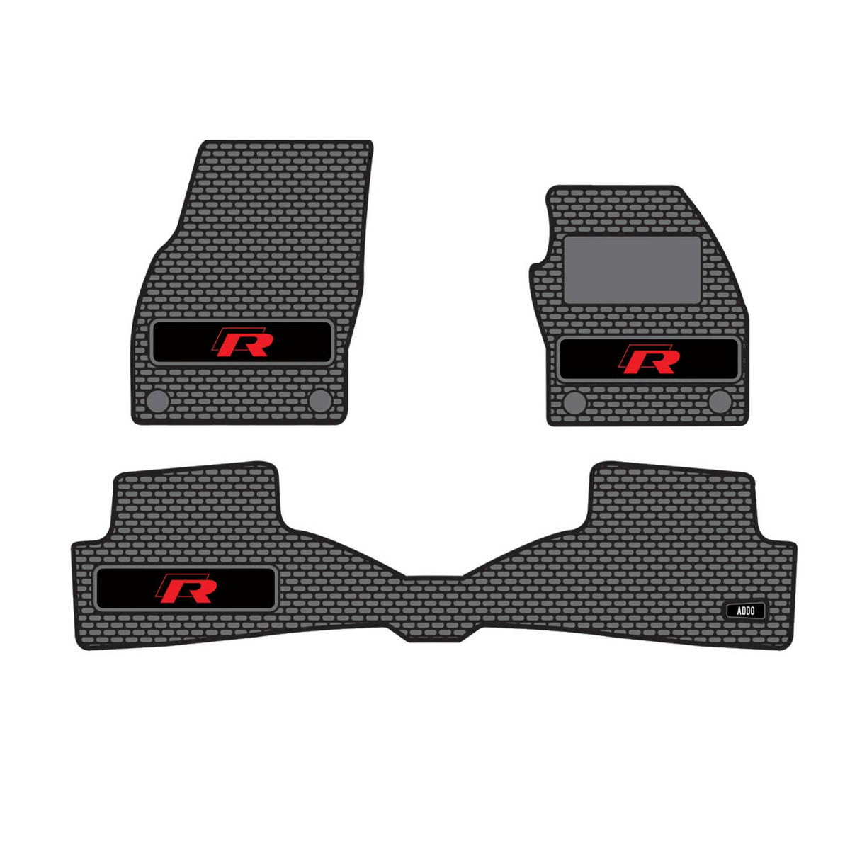 Volkswagen Polo Hatchback Interior Set - Polo R-LINE - Red — Alpha ...