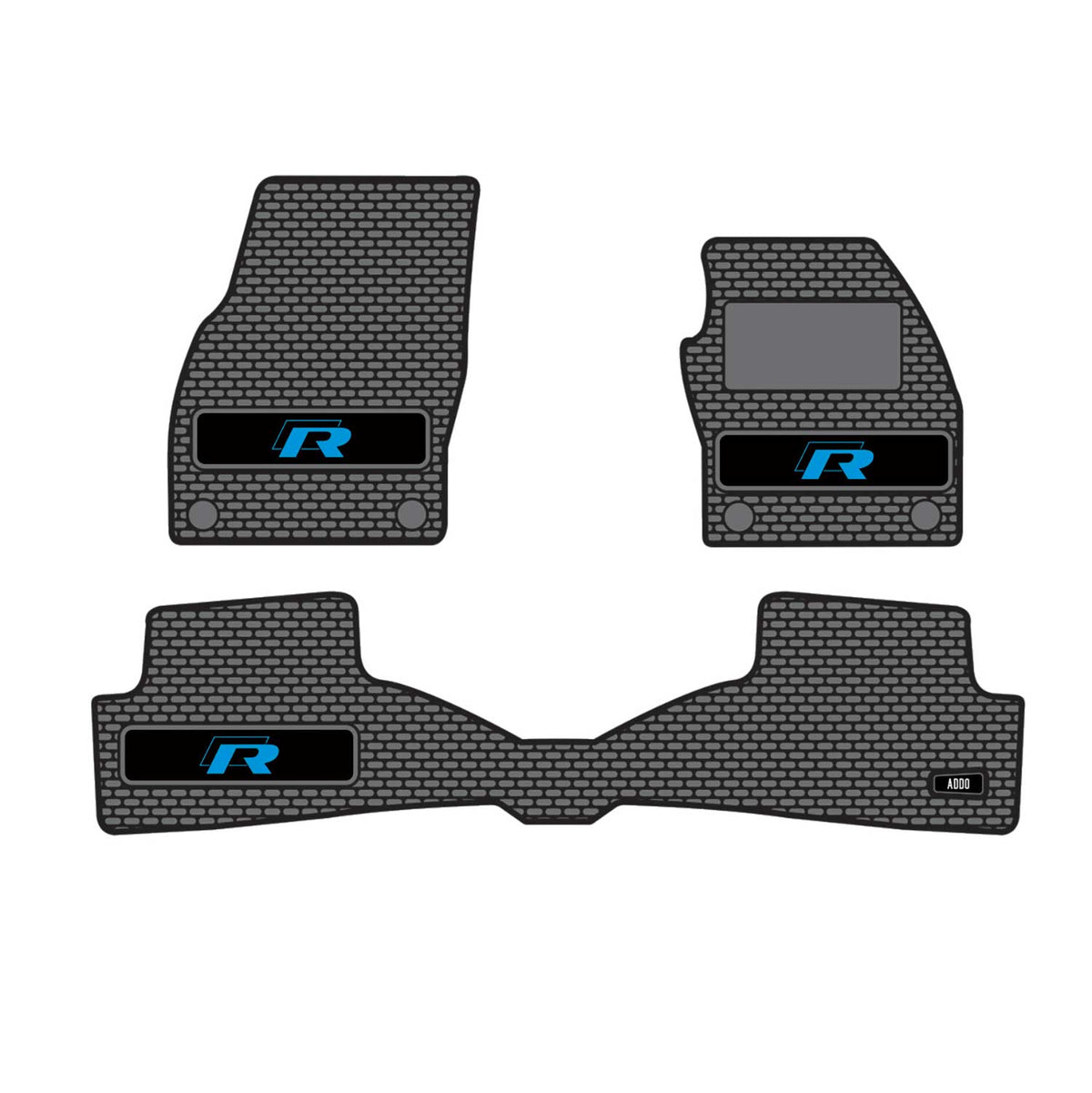 Volkswagen Polo Hatchback Interior Set - Polo R-LINE - Blue — Alpha ...
