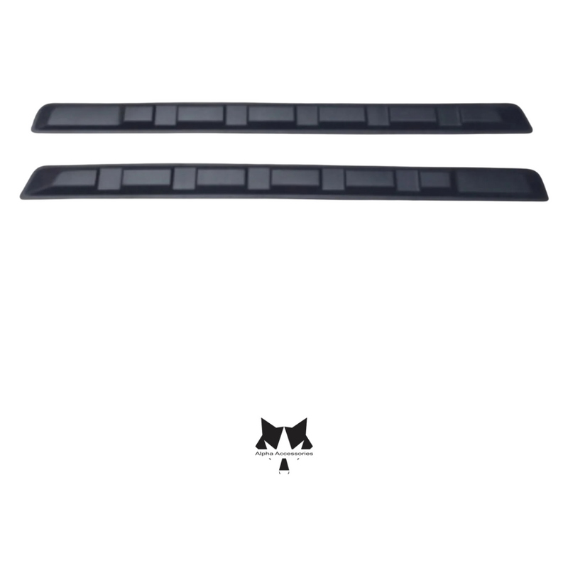 Suzuki Jimny Gen 4 Matt Black Body Cladding 2 PCE — Alpha Accessories ...
