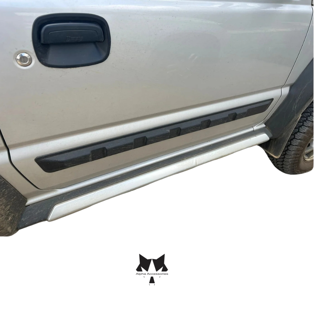 Suzuki Jimny Gen 4 Matt Black Body Cladding 2 PCE — Alpha Accessories ...