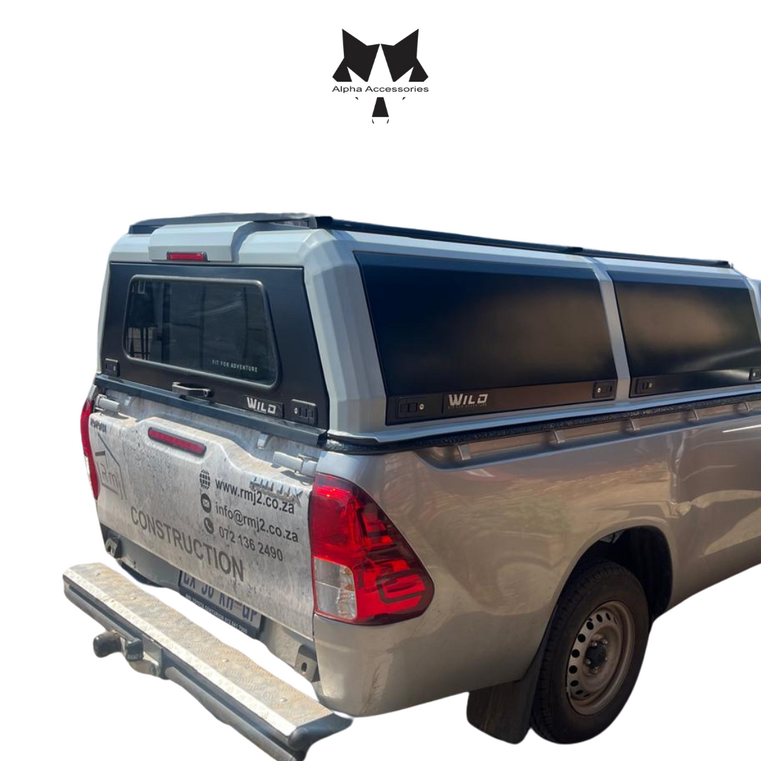 Toyota Hilux GD6 | Wild Aluminium Canopy — Alpha Accessories (Pty) Ltd