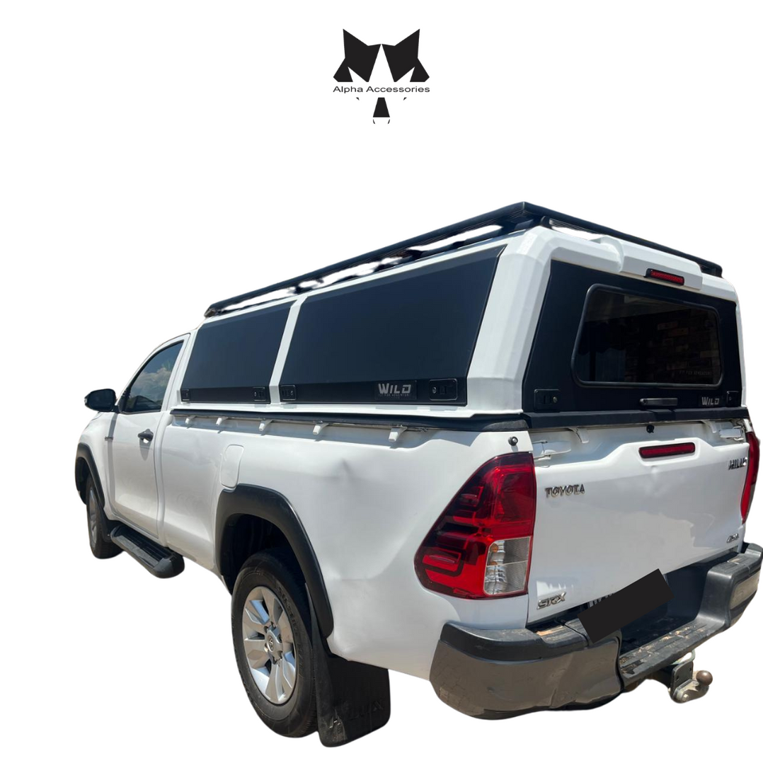 Toyota Hilux GD6 | Wild Aluminium Canopy — Alpha Accessories (Pty) Ltd
