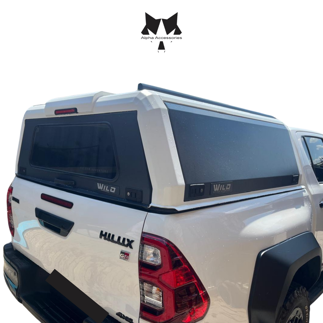 Toyota Hilux GD6 | Wild Aluminium Canopy — Alpha Accessories (Pty) Ltd