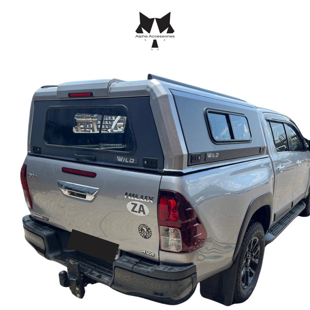 Toyota Hilux GD6 | Wild Aluminium Canopy — Alpha Accessories (Pty) Ltd