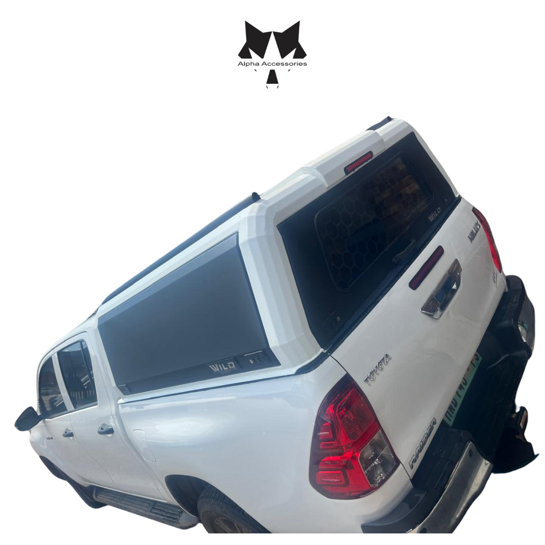 Toyota Hilux GD6 | Wild Aluminium Canopy — Alpha Accessories (Pty) Ltd