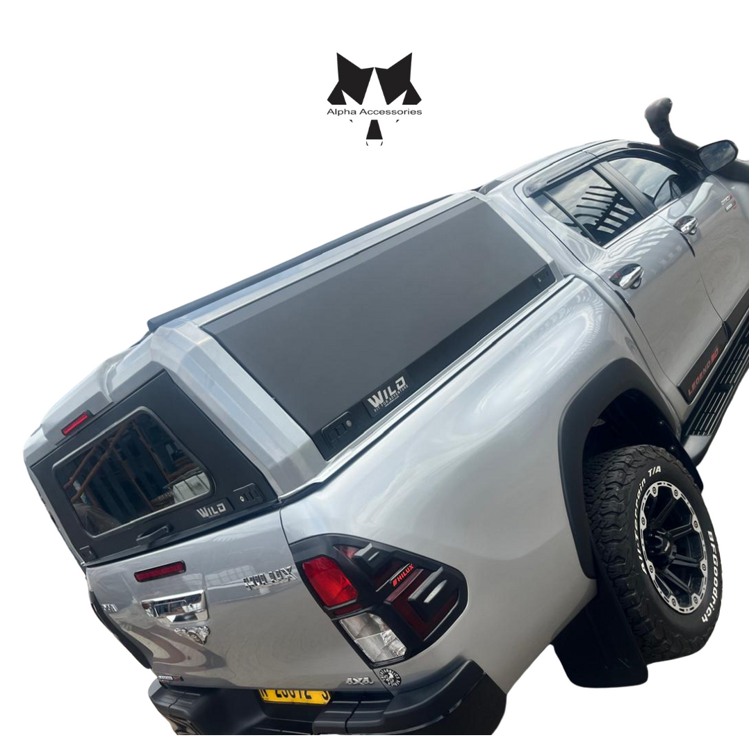 Toyota Hilux GD6 | Wild Aluminium Canopy — Alpha Accessories (Pty) Ltd