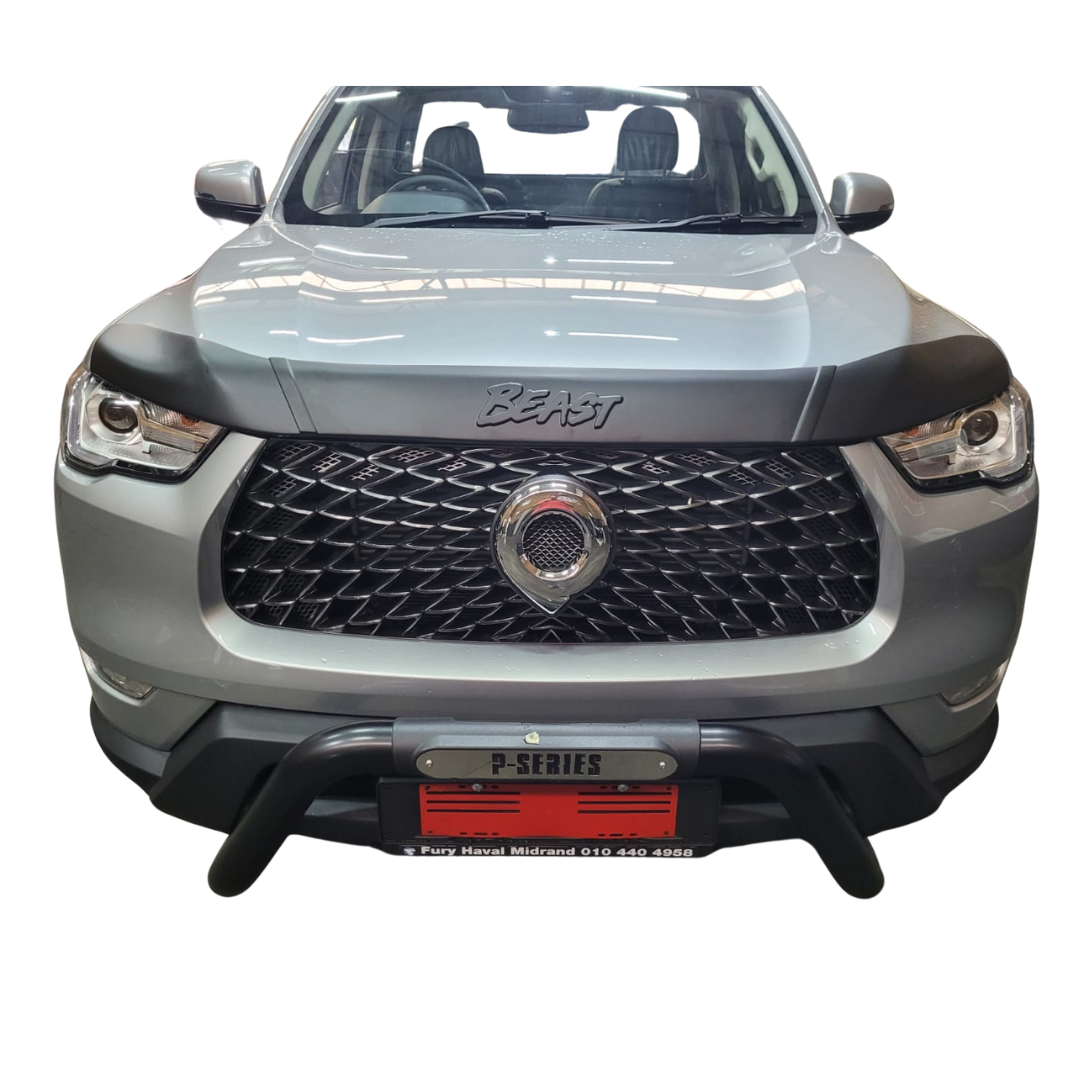 GWM P-Series Commercial Bonnet Guard - Beast Logo — Alpha Accessories ...