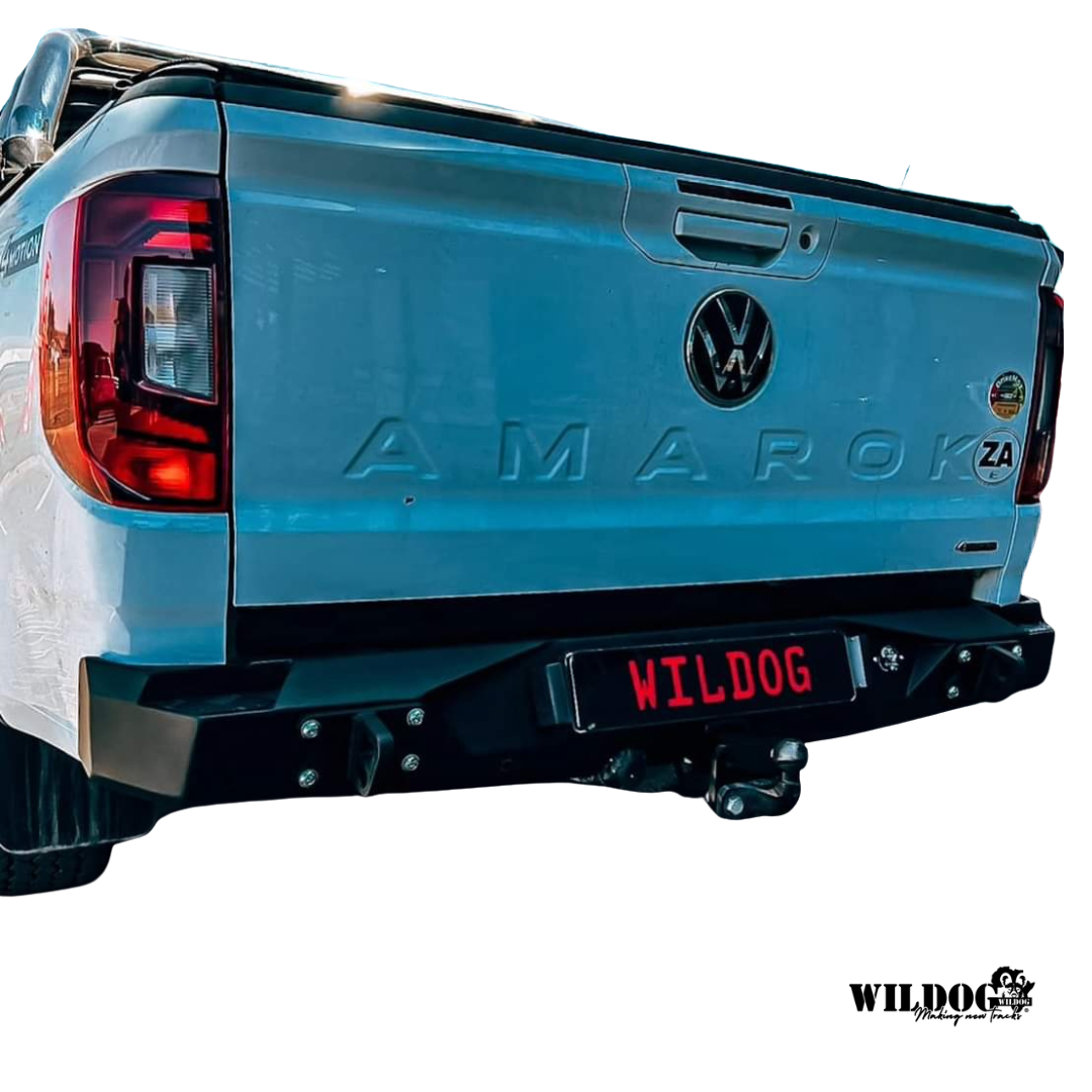 Wildog | VW Amarok Rear Replacement Bumper — Alpha Accessories (Pty) Ltd