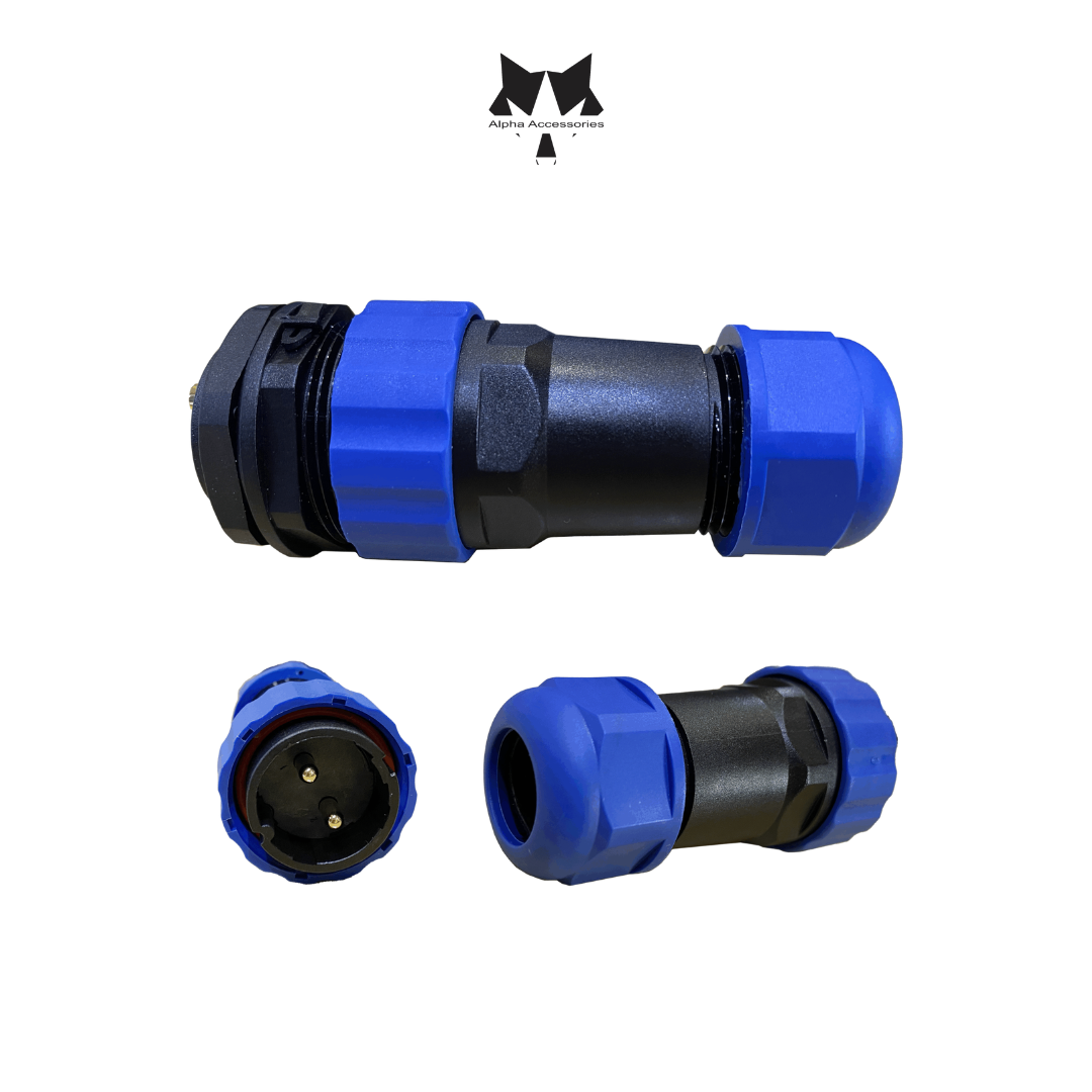Lumeno | 45A Waterproof Cable Connector — Alpha Accessories (Pty) Ltd