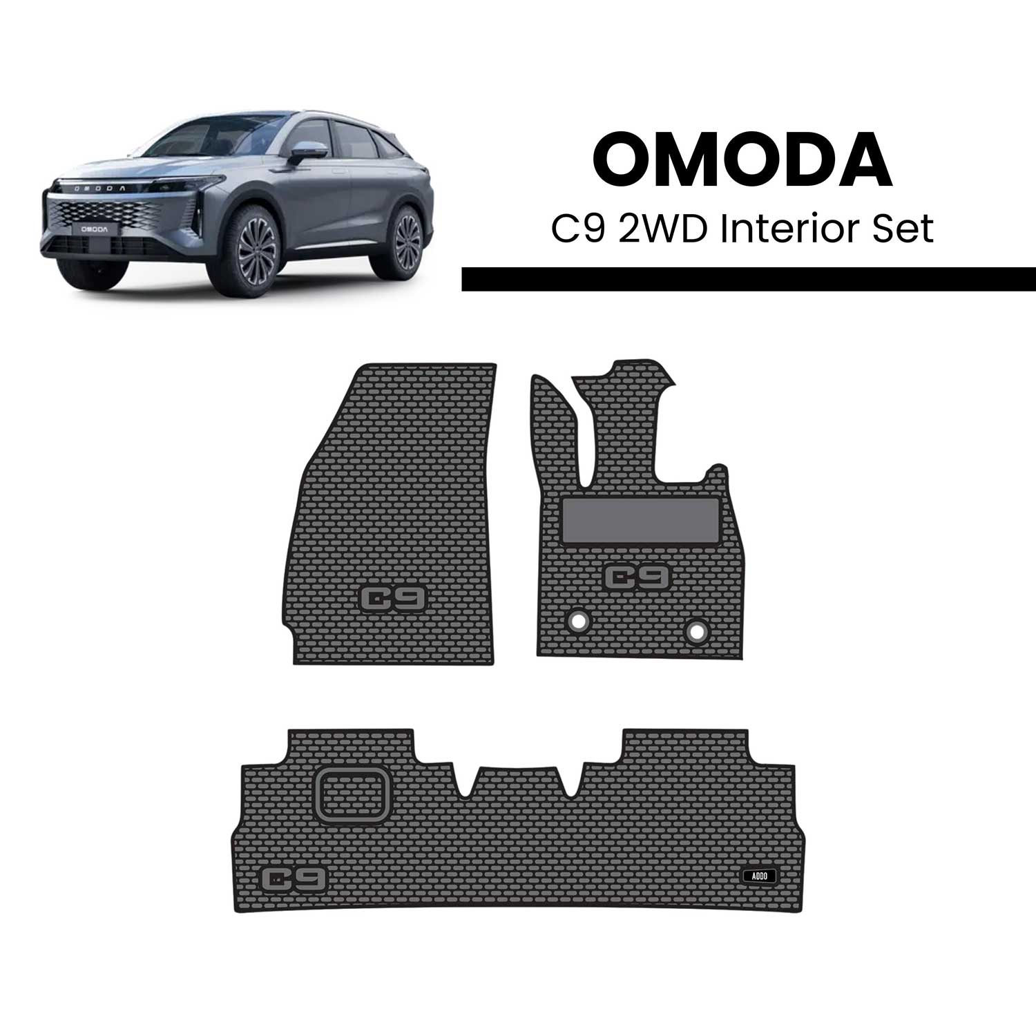 Addo | Omoda C9 Interior Set - 2WD ASPIRE — Alpha Accessories (Pty) Ltd