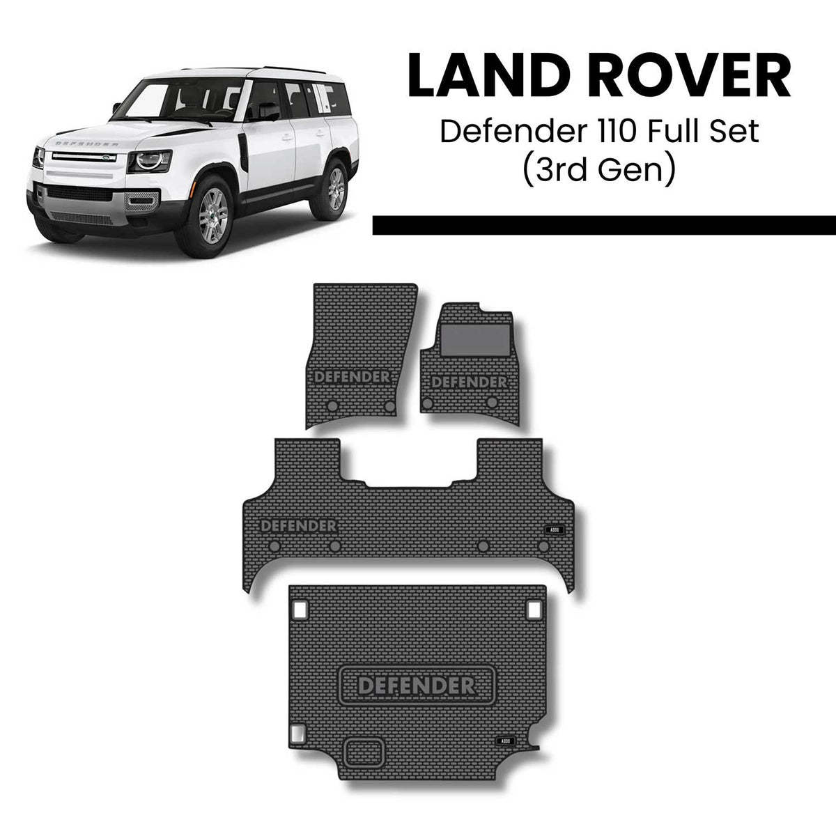 Land Rover Defender 110 Full Set - 3rd — Alpha Accessories (Pty) Ltd