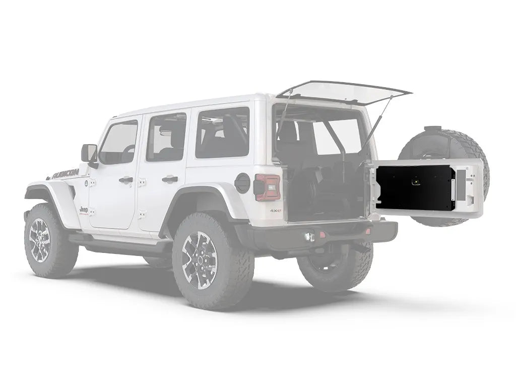 Jeep Wrangler JL Rear Door Base Plate — Alpha Accessories (Pty) Ltd