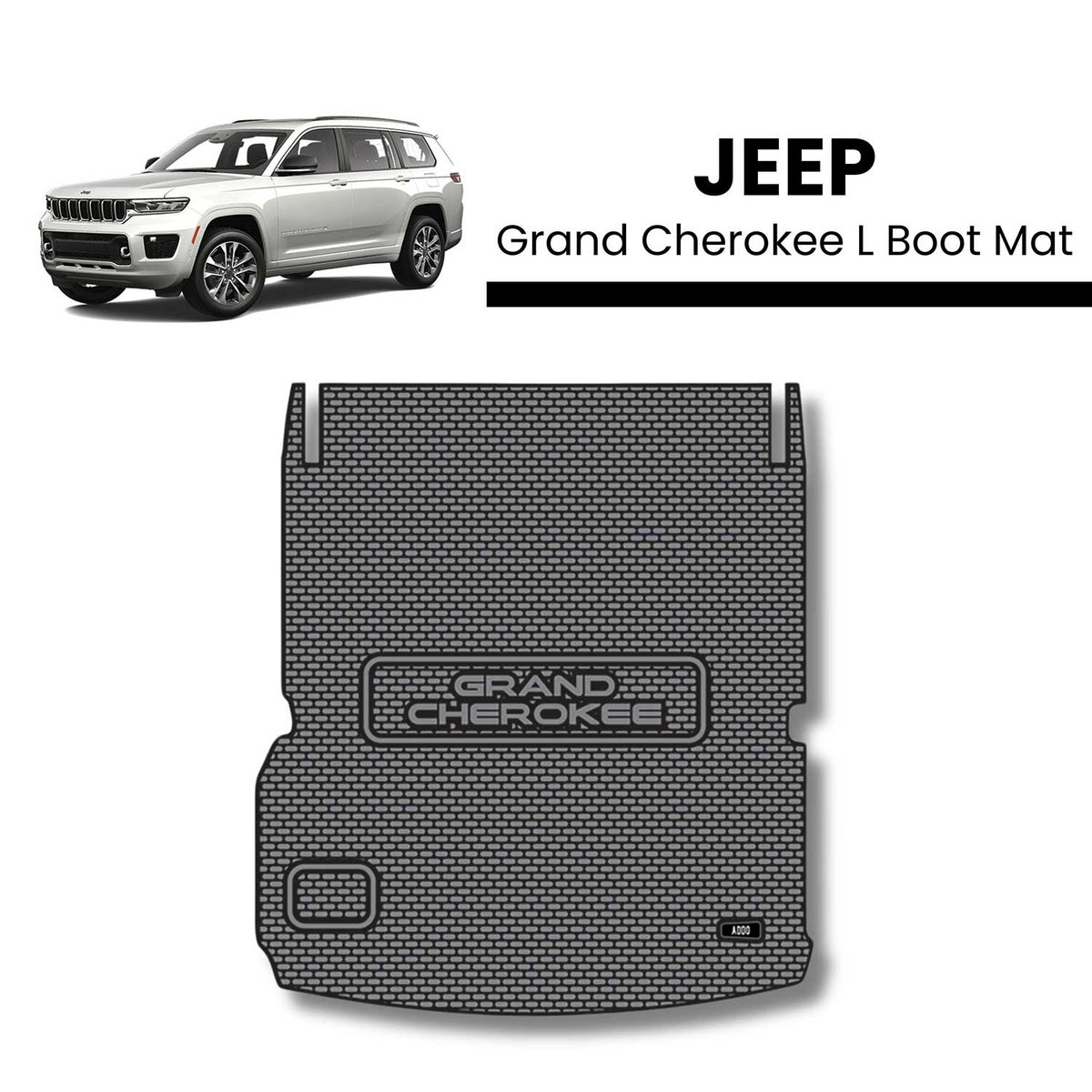 Jeep Grand Cherokee L Boot Mat — Alpha Accessories (Pty) Ltd