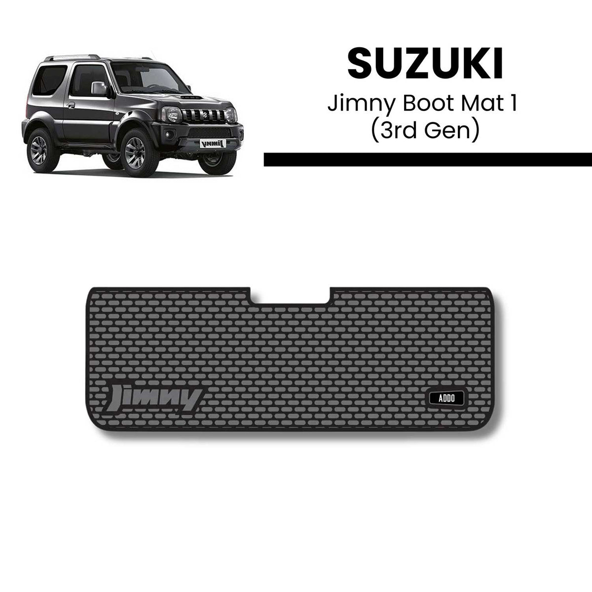 Suzuki Jimny Boot Mat 1 — Alpha Accessories (Pty) Ltd