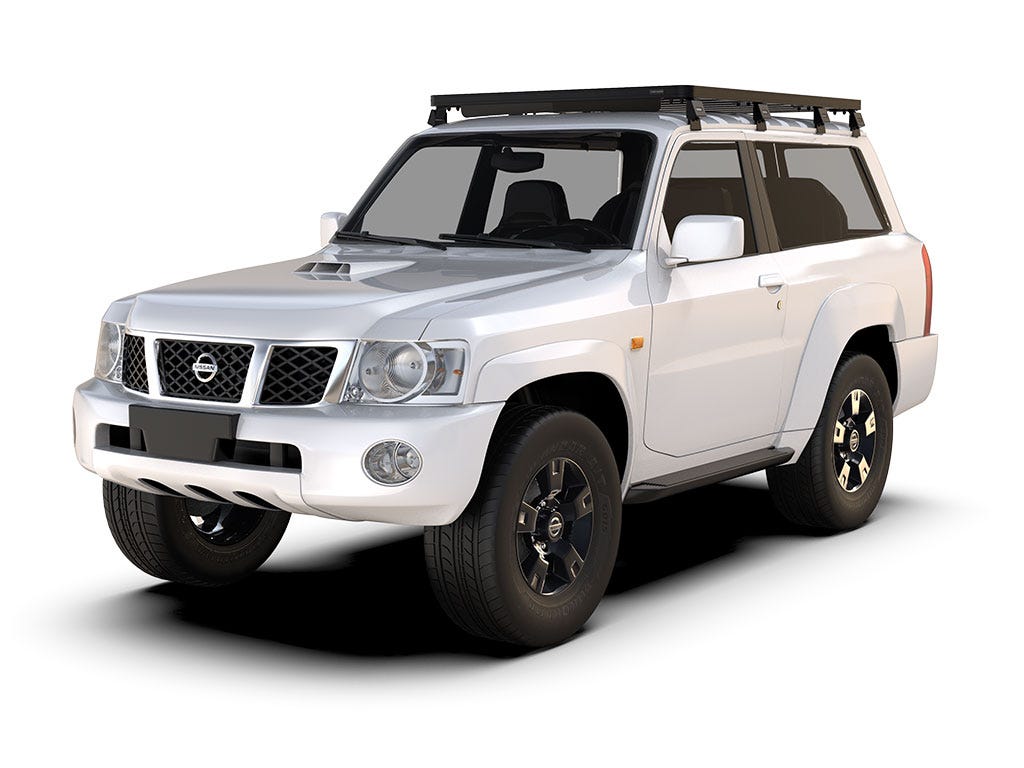 Nissan Patrol Y61 3 Door (1998-2010) Slimline II Roof Rack Kit — Alpha Accessories (Pty) Ltd